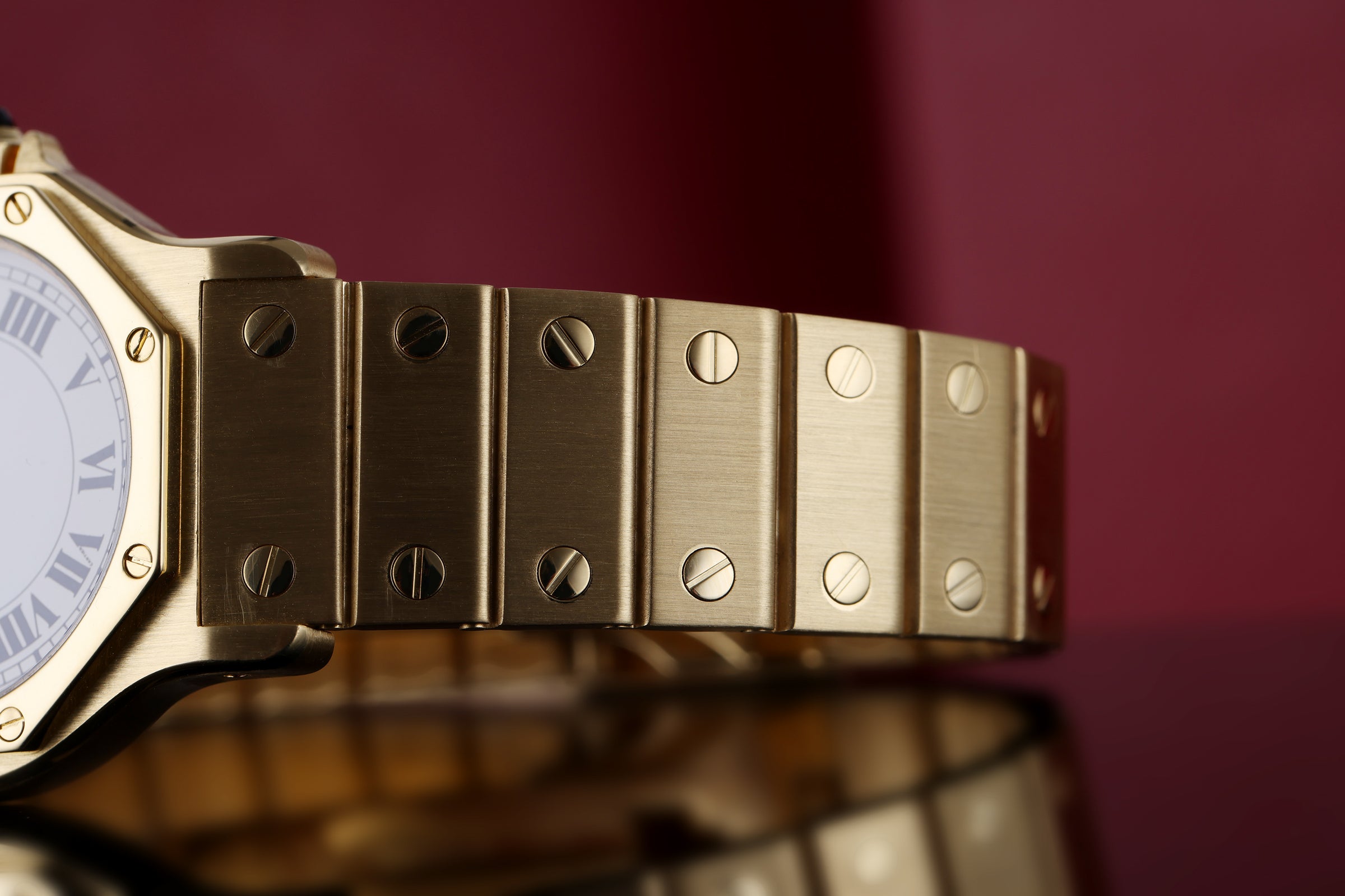 Cartier Santos Octagon | REF. 2965 | Automatic | 18k Yellow Gold | 30m