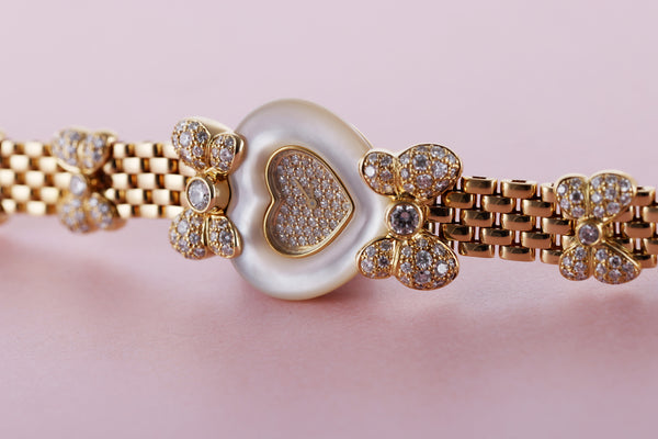 Chopard Ladies Watch | Heart-Shaped Mother of Pearl Bezel | REF. 538 1 ...