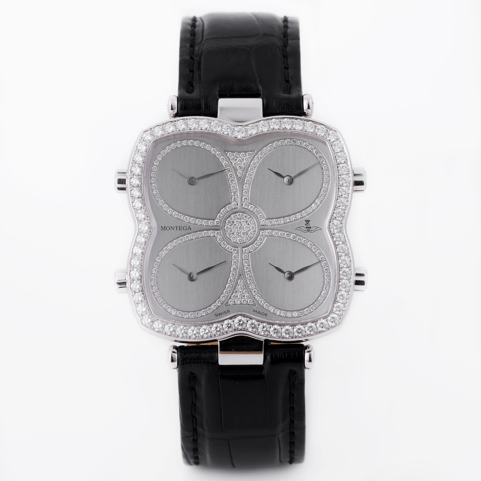 Montega Butterfly | REF. EC 70-040 | Quadruple Time Display | Silver D