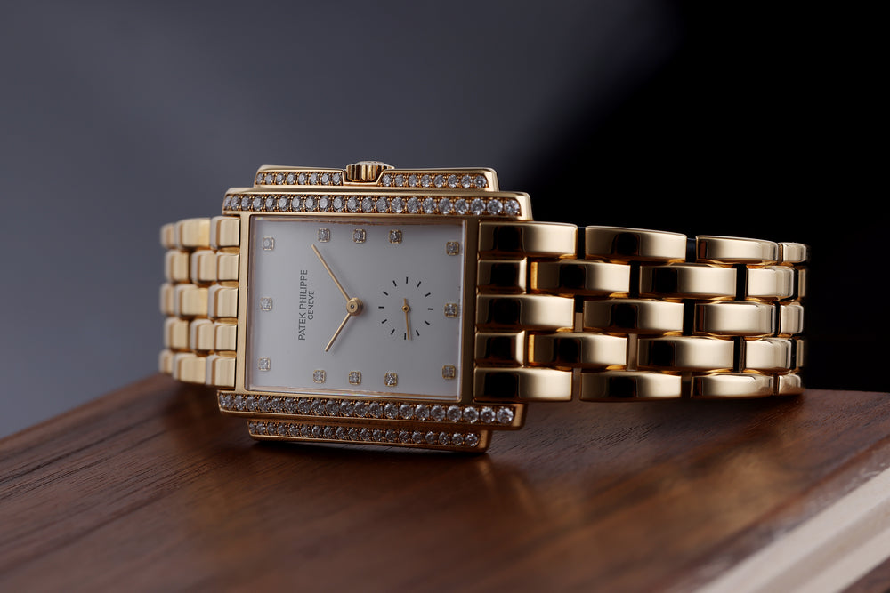 Patek Philippe Gondolo | REF. 5025/1 | 18k Yellow Gold | Diamond Dial
