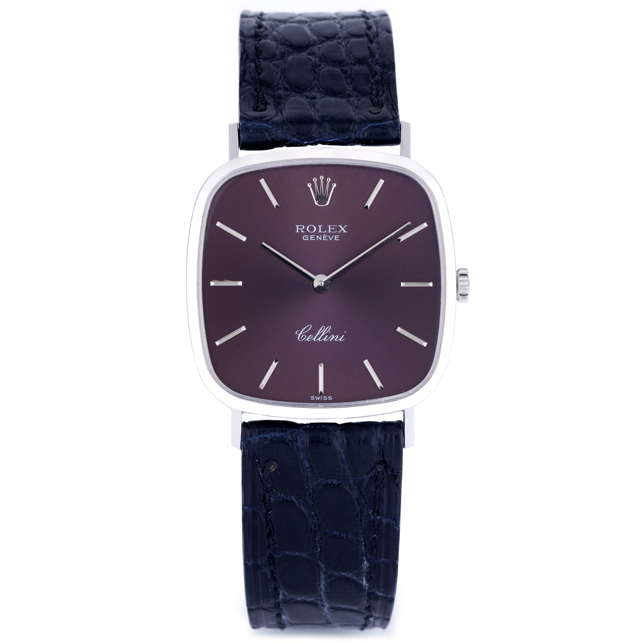 Rolex Cellini | REF. 4114/9 | Tropcial Mauve Dial | 30mm | 18k White G