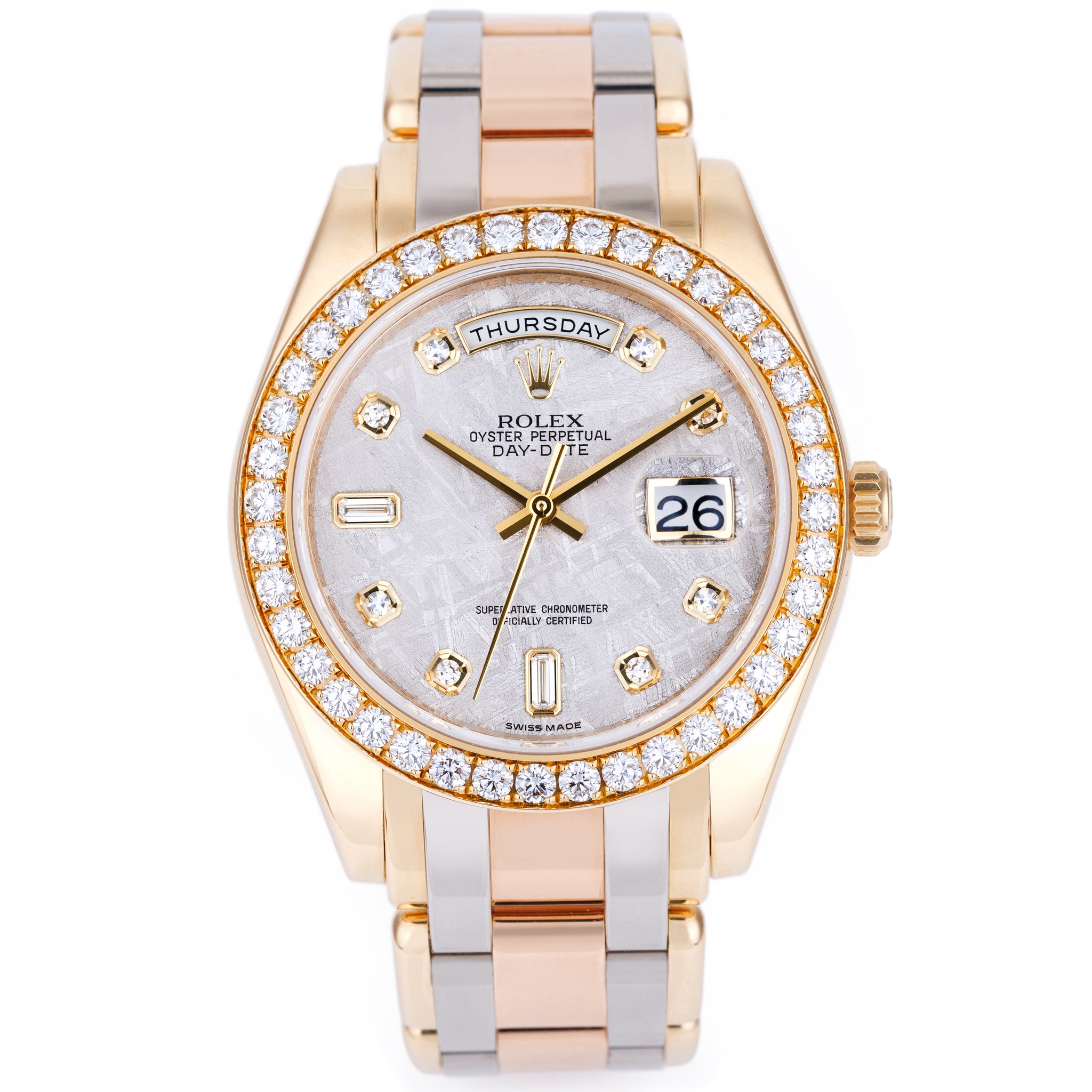 Rolex Day-Date Masterpiece 39 | REF. 18948 | Tridor Three-Colour Gold