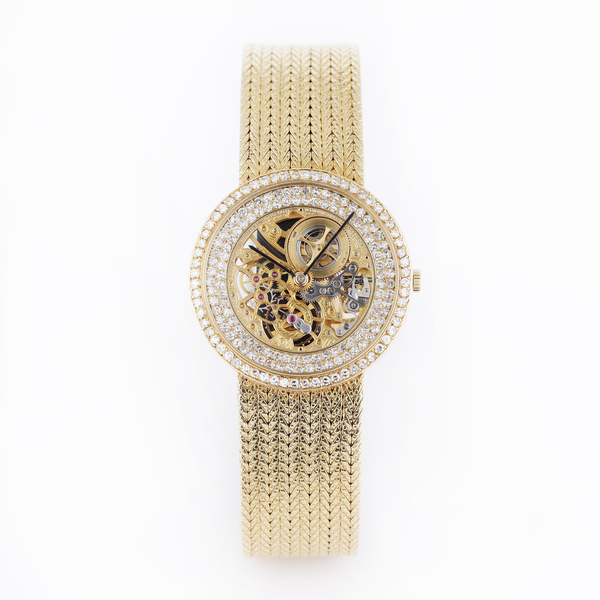 Audemars Piguet | Open-Worked Skeleton Dial | Diamond Wristwatch | 18k