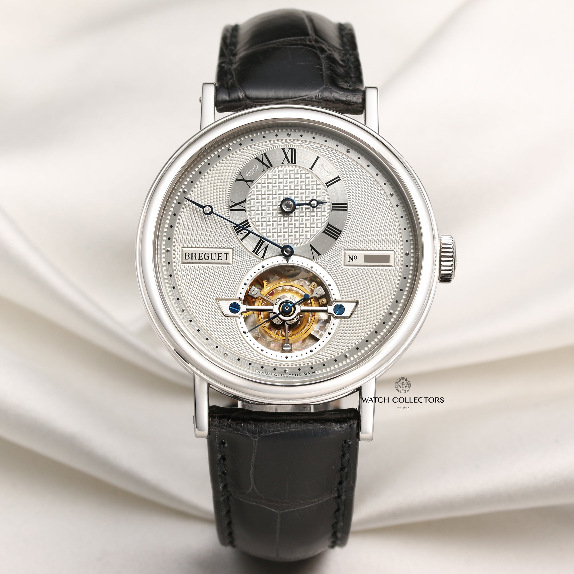 Breguet Classique Complications Tourbillon Regulator 5307PT-12-9V6 Pla