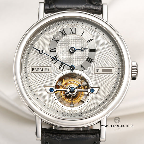 Breguet Classique Complications Tourbillon Regulator 5307PT-12-9V6 Pla ...