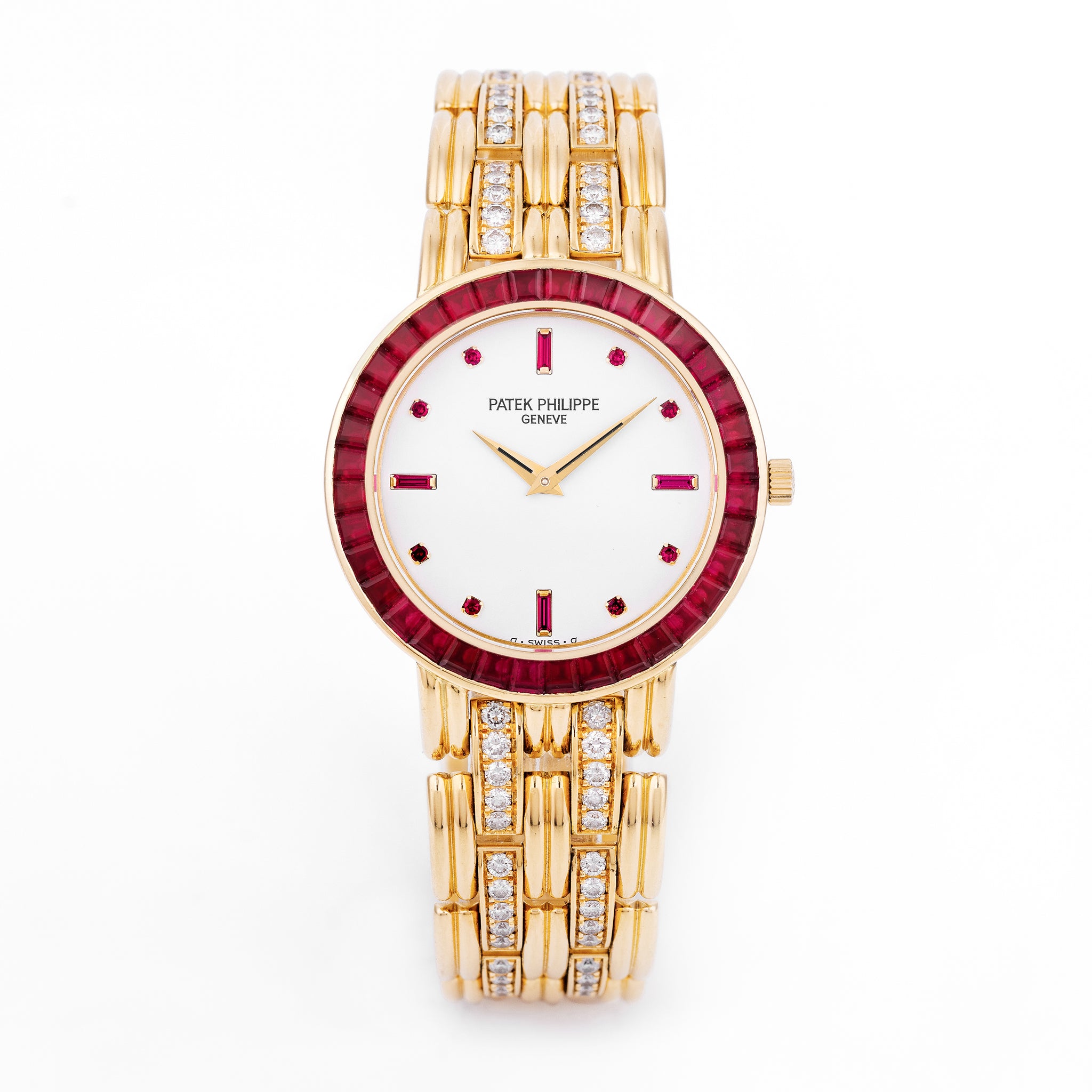 Rare Patek Philippe | REF. 5018/012 | Rubies & Diamonds | 18k Yellow G