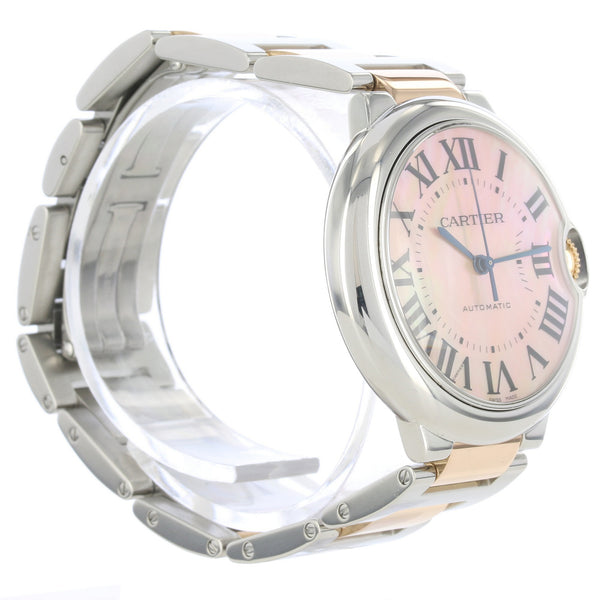 Cartier Ballon Bleu MOP W6920033 Steel & Rose Gold – Watch Collectors