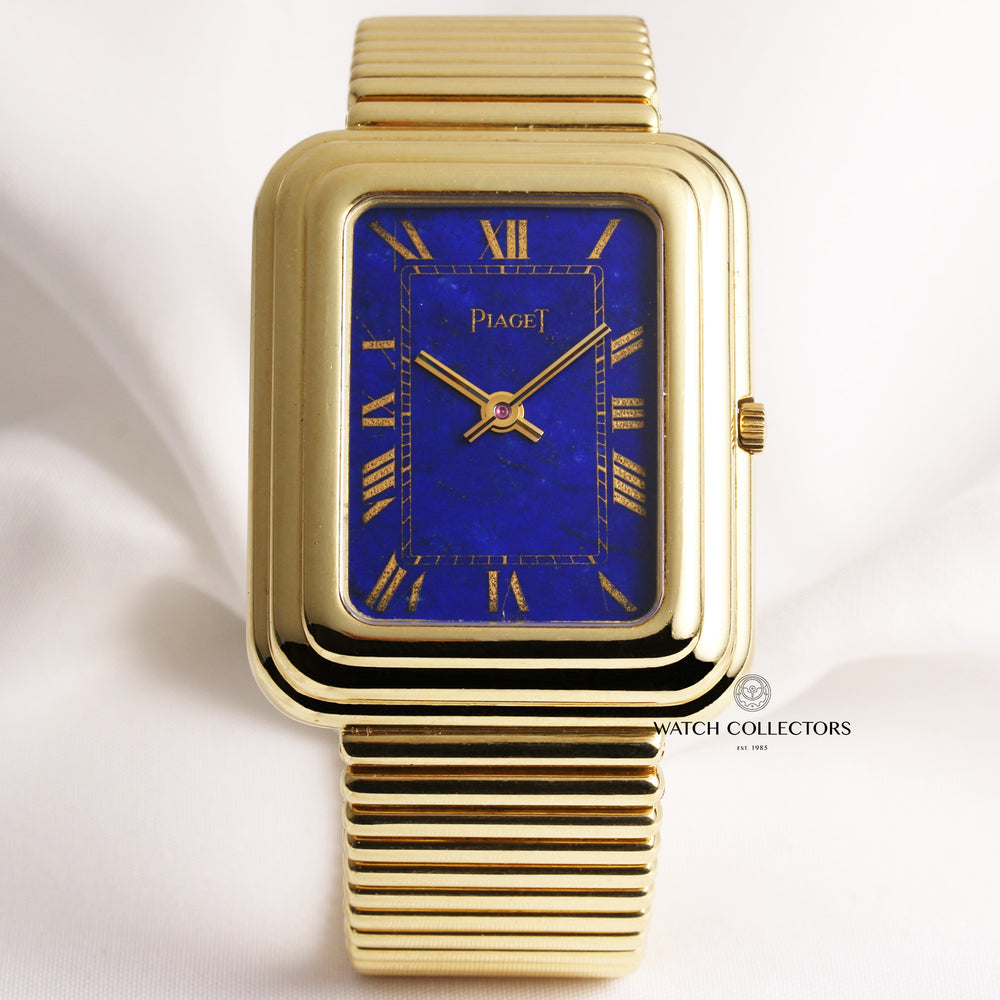 Piaget Beta 14101 Lapis Lazuli 18K Yellow Gold