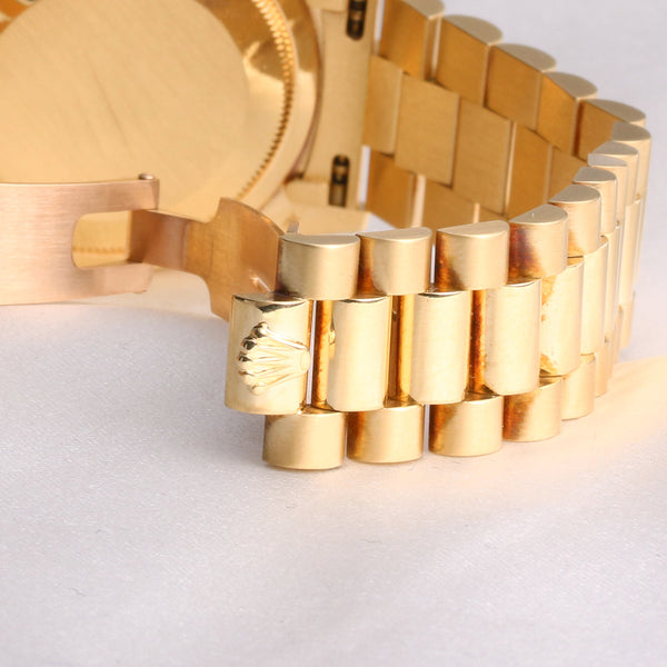 Rolex Day-Date 18338 Diamond 18K Yellow Gold – Watch Collectors UK