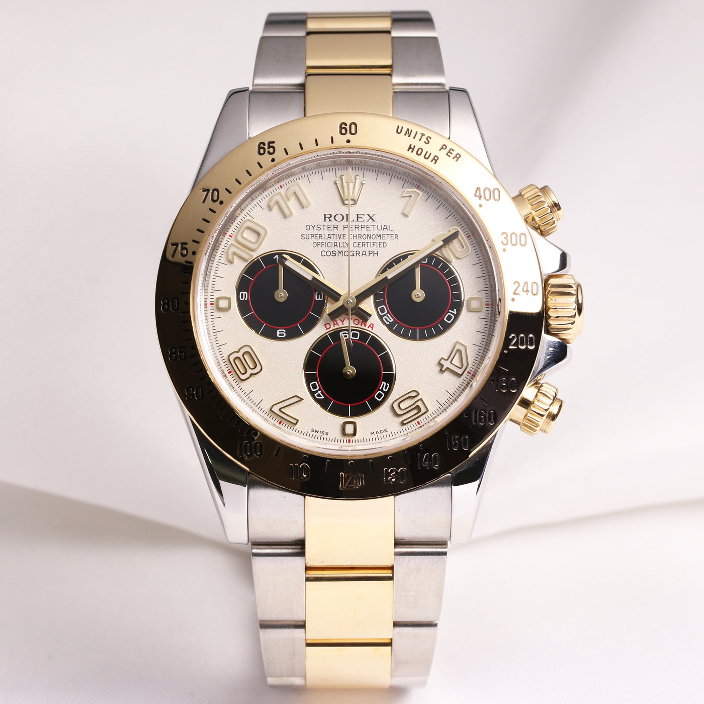 Rolex Daytona 116523 Panda Dial Steel & Gold