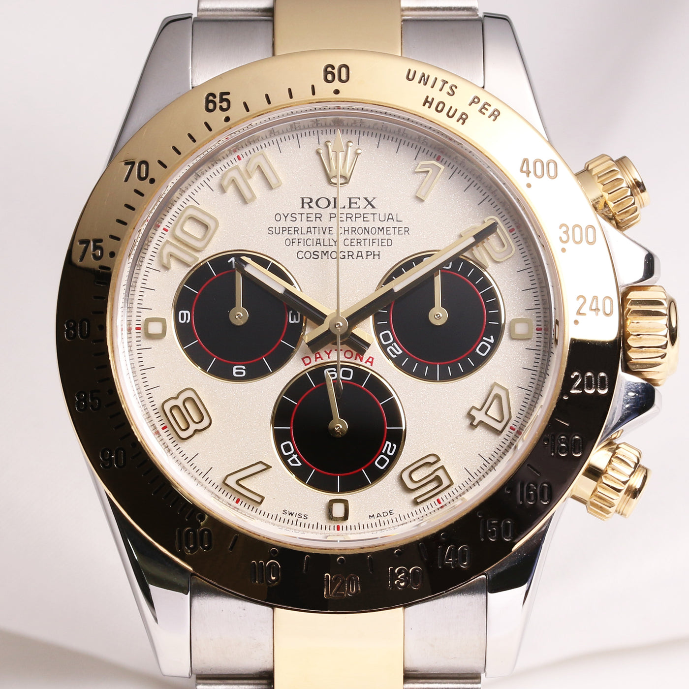 Rolex Daytona 116523 Panda Dial Steel & Gold